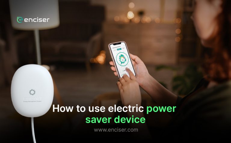 How to Use an Electric Power Saver Device - enciser